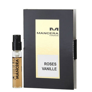 香水 メンズ レディース マンセラ Mancera ローズ バニーユ「チューブサンプル」Roses Vanille EDP 2ml フレグラ